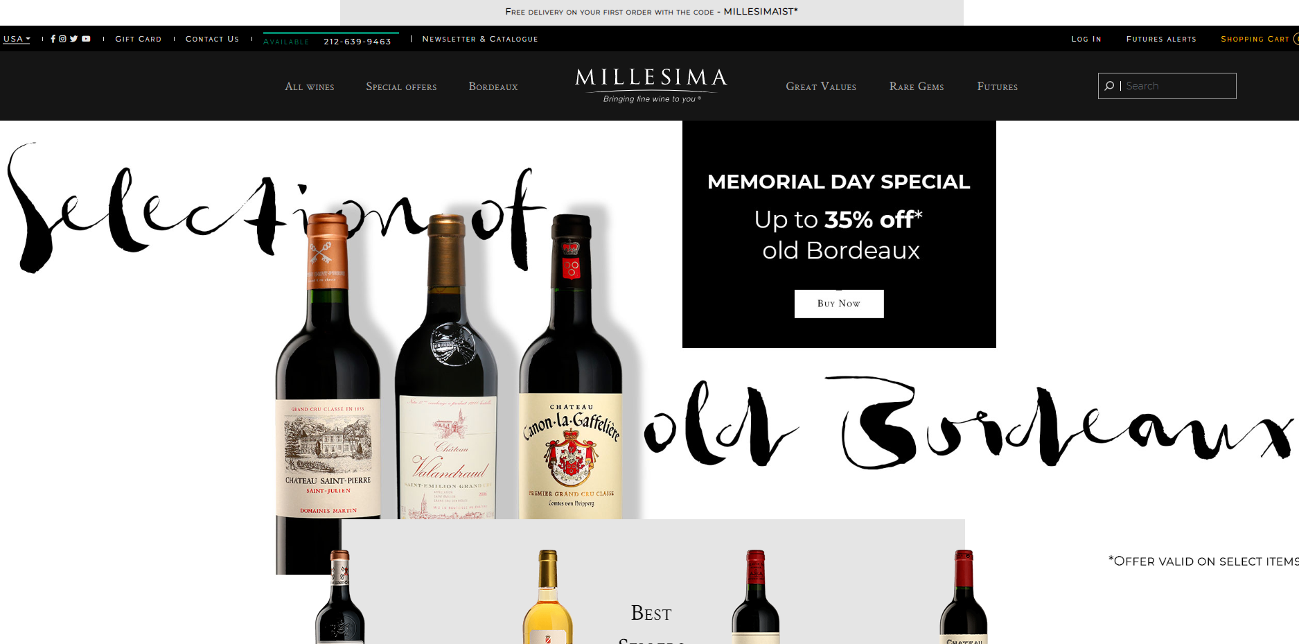 With 2.5 Million Bottles in the Cellar | Buying Wine from Millesima USA ...